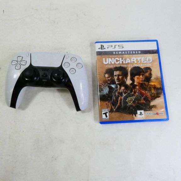 PS5 DualSense Wireless Controller & Remastered Uncharted Legacy of ...