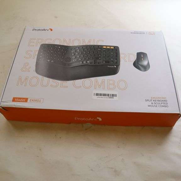 ProtoArc Ergonomic Split Keyboard & Sculpted Mouse Combo - Rio Grande Trade