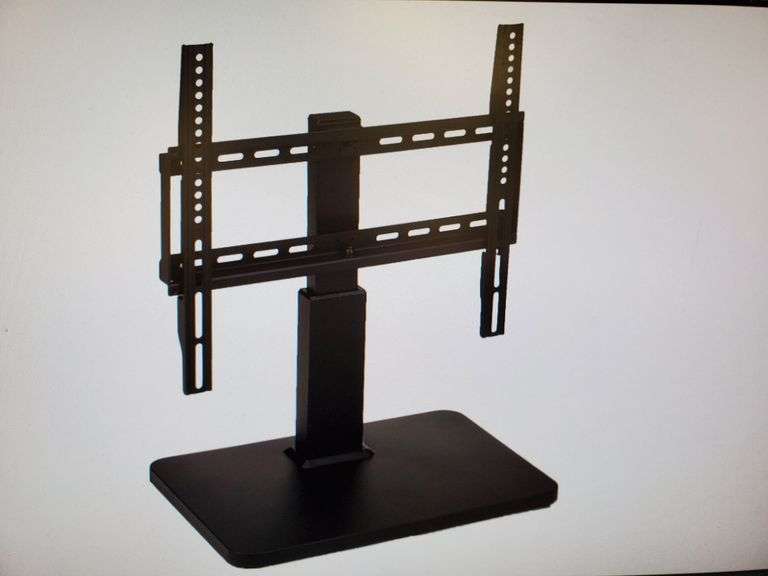 Amazon Basics Swivel Pedestal Table Top Mount for 32" to 65" TVs - Rio ...
