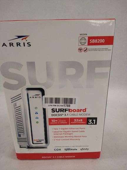 Arris SurfBoard Docsis 3.1 Cable Modem - Rio Grande Trade