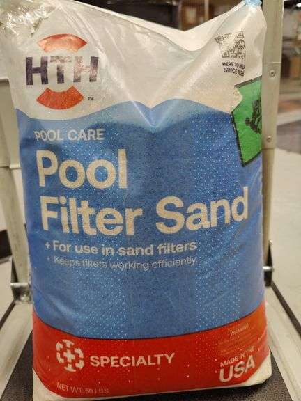 HTH Pool Filter Sand, 50lb, Damaged Packaging - Rio Grande Trade