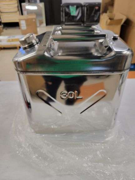 30L Stainless Steel Gas Container - Rio Grande Trade