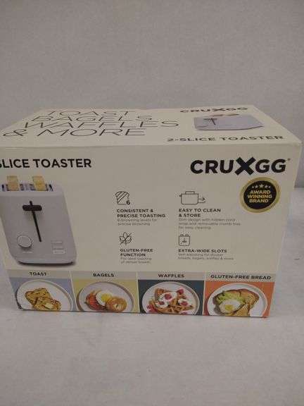 CruXgg 2-Slice Toaster - Rio Grande Trade