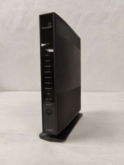 CenturyLink C3000A DSL WiFi Modem Router (Missing PW Adapter) - Rio ...