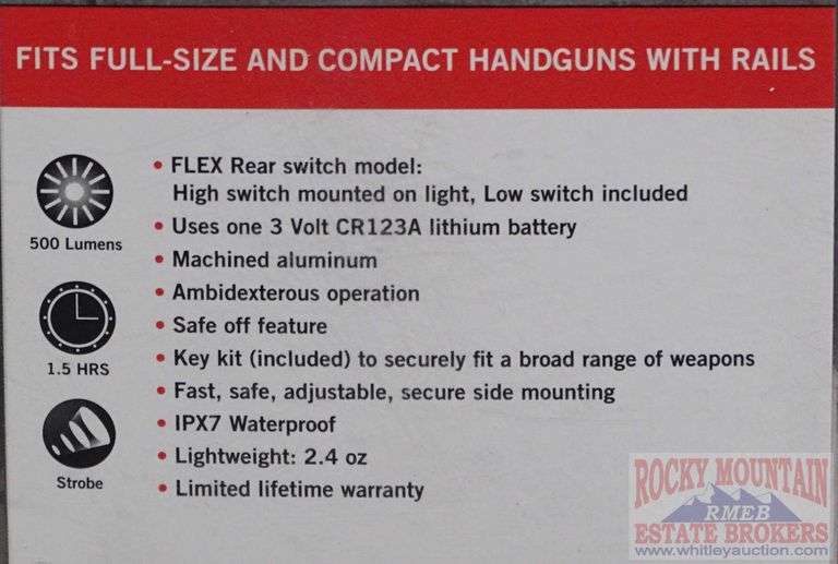 New Streamlight TLR-7A Low Profile Tactical Light for Full size ...