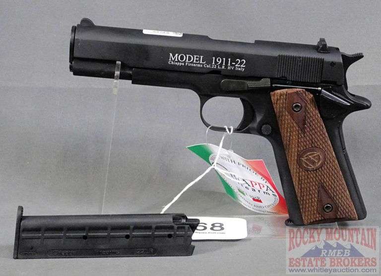 Brand new Chiappa 1911-22 1911 style 11-shot .22 LR semi-automatic ...