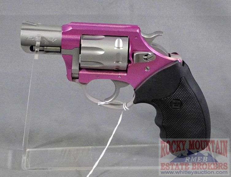 Brand new Charter Arms Pink Lady alloy 5-shot .38 Special +P revolver ...