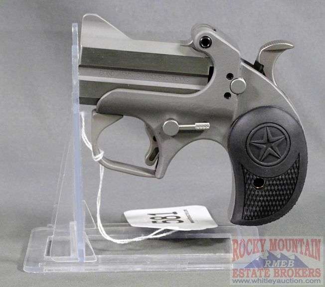Brand new Bond Arms Roughneck 9mm derringer with 2.5" stainless steel ...