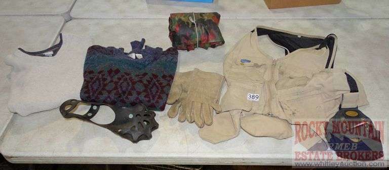 Skillers Work Vest, Leather gloves, Rain pants and more. All for one ...