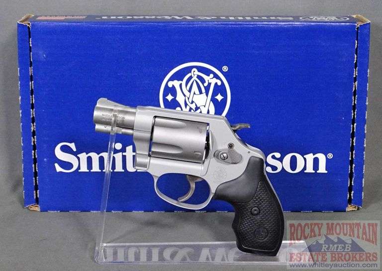 Brand new Smith & Wesson Model 637 Airweight stainless steel 5-shot .38 ...