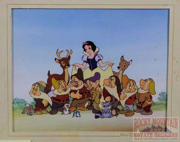 Vintage Walt Disney Classics "Snow White" Print. - Rocky Mountain ...