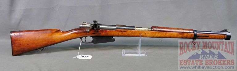 Argentinian Mauser Model 1891 7.62X53 Bolt Action Rifle with nice ...