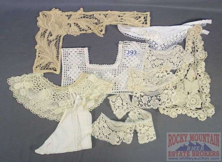 Assorted Vintage Lace & Fabric Collars. All for one money. - Rocky ...