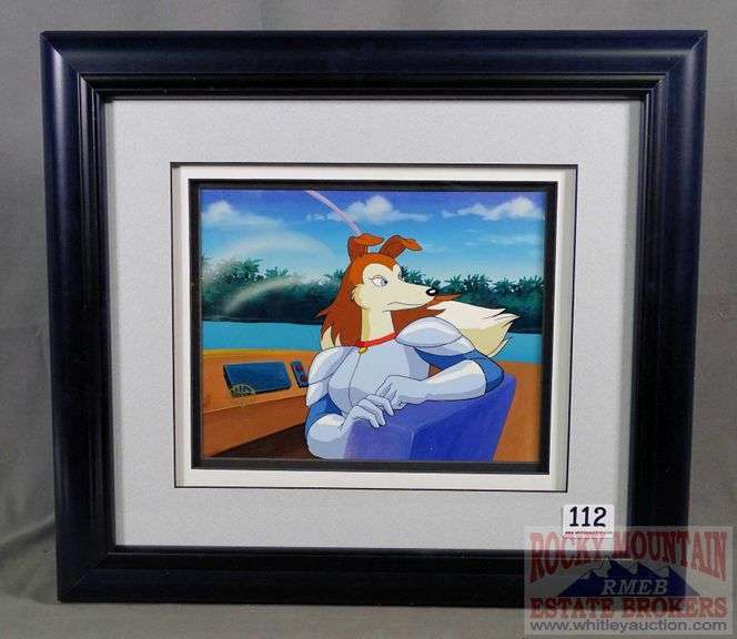 Super Cool 1997 "Road Rovers" Warner Brothers Animation Production Cel ...