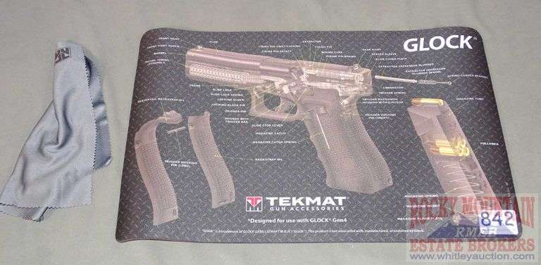 New Tekmat Glock Pistol Bench Mat. - Rocky Mountain Estate Brokers Inc.