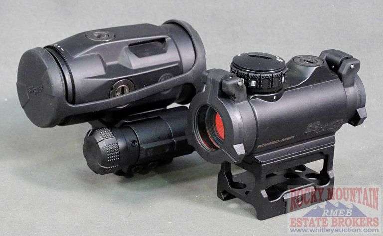 Brand new Sig Optics Sig Romeo MSR Compact Red Dot & Juliet 3 Micro ...