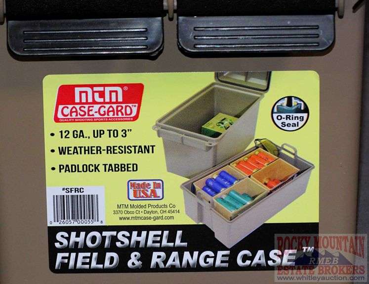 New MTM Case-Gard weather-resistant, lockable 12/20 gauge shotshell ...