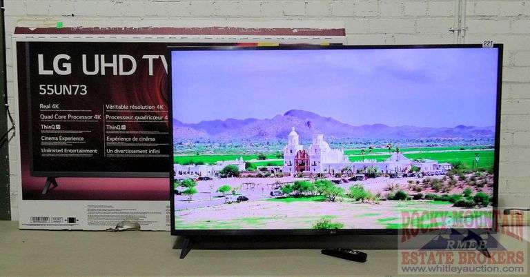 Like new LG Model 55UN7300AUD 55" Class 4K Smart Ultra HD TV with Al ...