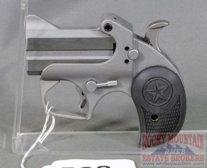 Brand New Bond Arms Roughneck 9mm Derringer with 2.5" Stainless Steel ...