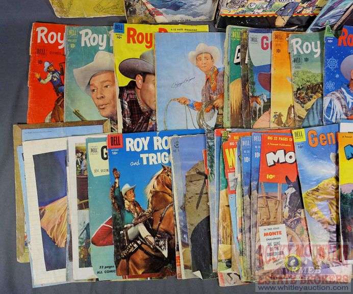 Vintage Roy Rogers Comic Book Covers, Mutt & Jeff Cartoons, Popular ...