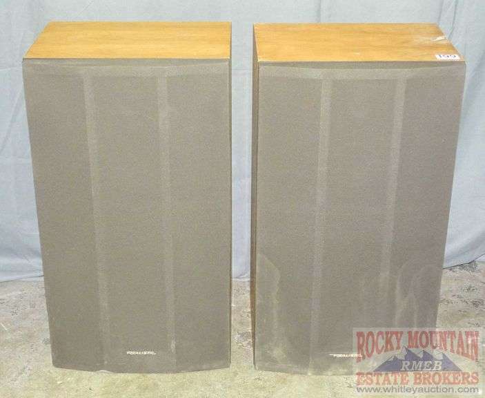 Pair of Realistic Optimus-50 Speakers. 2 times the money. Total bid is ...