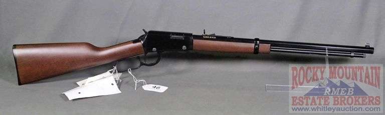 Brand new Henry Frontier .22 S/L/LR lever action rifle with 20" octagon ...