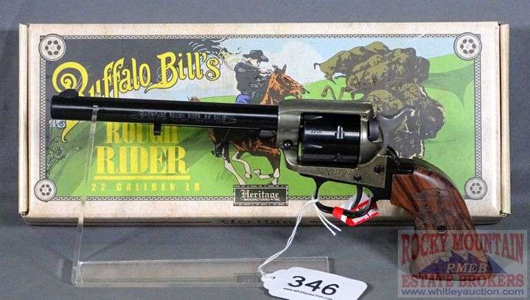 Brand new Heritage Rough Rider 6-shot Wild West Series "Buffalo Bill ...