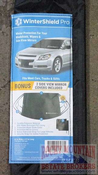 New WinterShield Pro. Easy to use winter protection for your windshield ...