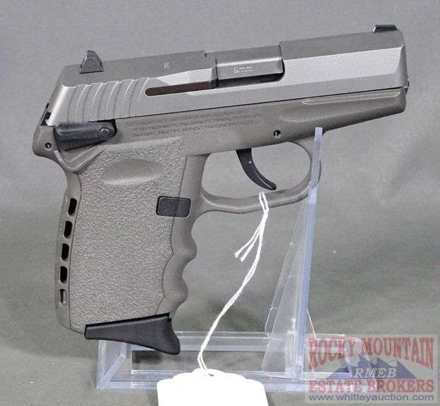 Brand new SCCY CPX1-TT sniper grey & stainless steel 9mm semi-automatic ...