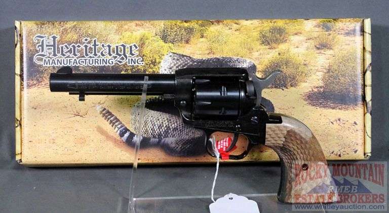 Brand new Heritage Rough Rider single action 6-shot .22LR revolver with ...