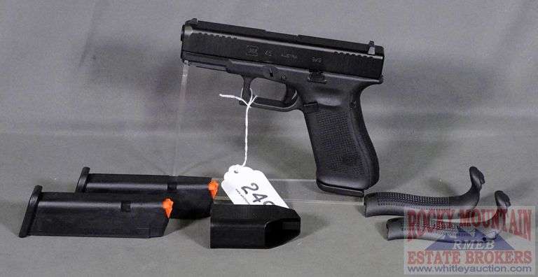 Brand new Glock Model 45, Made in Austria, 9mm semi-automatic pistol ...