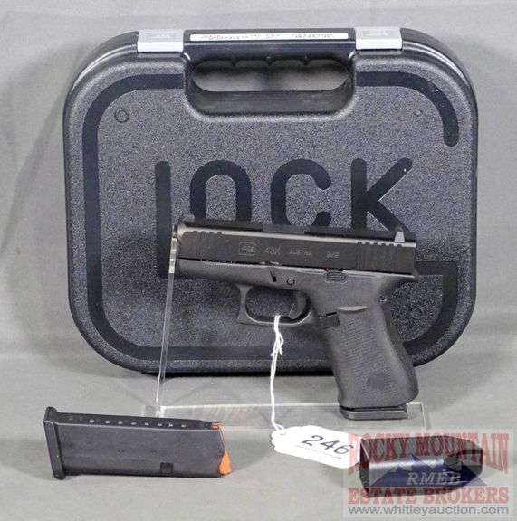 Brand new Glock 43X sub-compact 9mm semi-automatic pistol. - Rocky ...