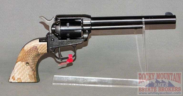 Brand new Heritage Rough Rider 6-shot .22LR revolver with 6.5" barrel ...