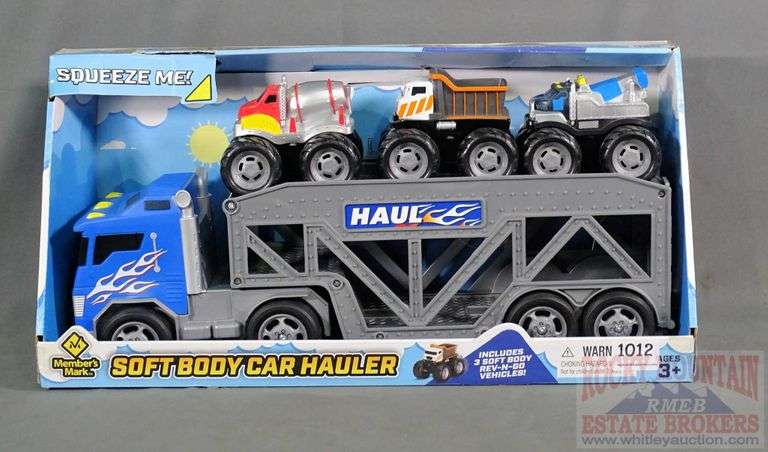 New MM Soft-Body Car Hauler with 3 Soft-Body Rev-N-Go vehicles. - Rocky ...