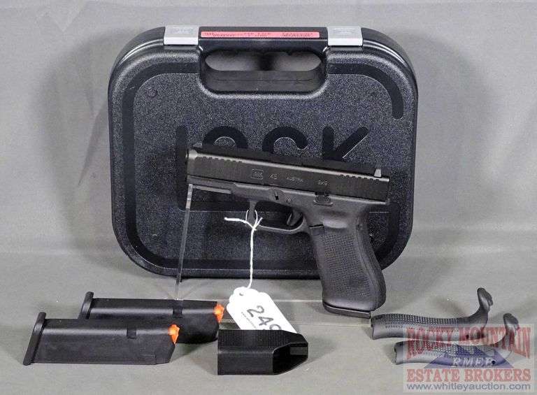 Brand new Glock Model 45, Made in Austria, 9mm semi-automatic pistol ...