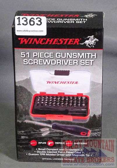 New Winchester 51 Piece Gunsmith Screwdriver Set. These are pretty nice ...