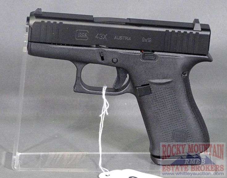 Brand new Glock 43X sub-compact 9mm semi-automatic pistol. - Rocky ...