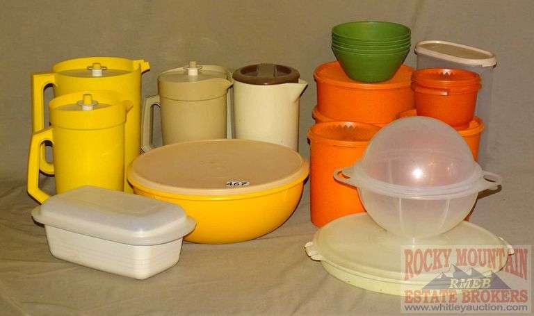 Vintage Tupperware Canisters, Pitchers, Bowls & More. - Rocky Mountain ...