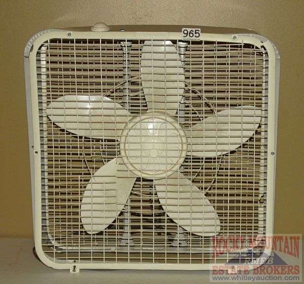 Lakewood Box Fan. - Rocky Mountain Estate Brokers Inc.