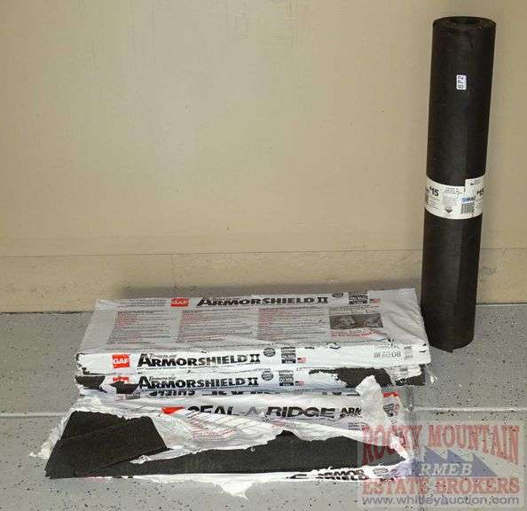 Armor Shield II Shingles & Tar Paper. - Rocky Mountain Estate Brokers Inc.