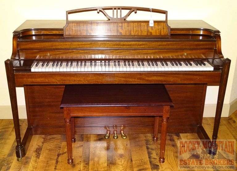 Baldwin Acrosonic Spinet Piano. 36x57x26. - Rocky Mountain Estate ...