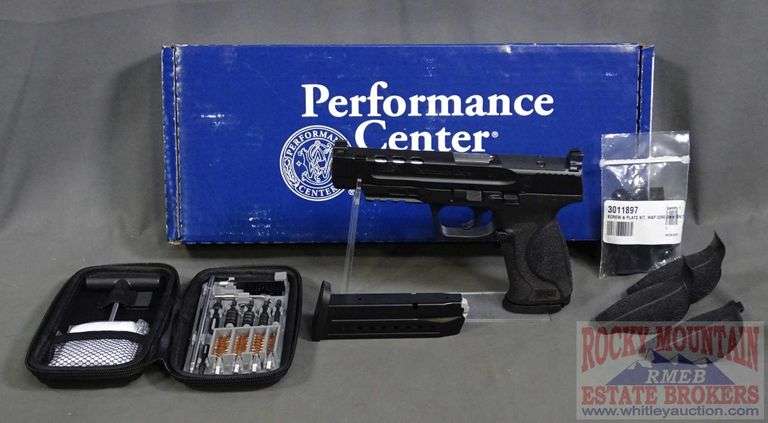 New S&W M&P9 PC 9mm Ported Pistol. - Rocky Mountain Estate Brokers Inc.