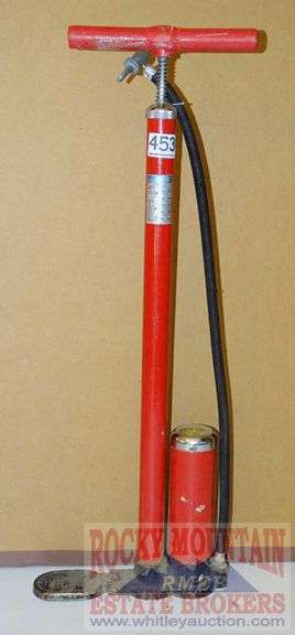 Vintage Bicycle Pump. - Rocky Mountain Estate Brokers Inc.