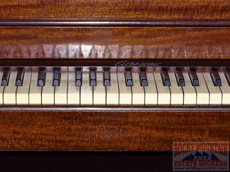 Baldwin Acrosonic Spinet Piano. 36x57x26. - Rocky Mountain Estate ...