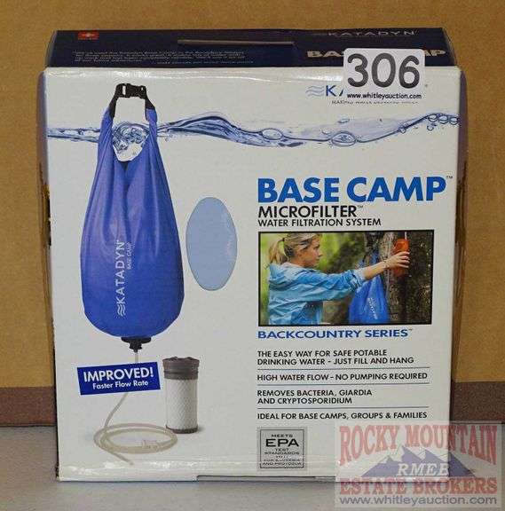 New Katadyn Base Camp Microfilter Water Filtration System. - Rocky ...
