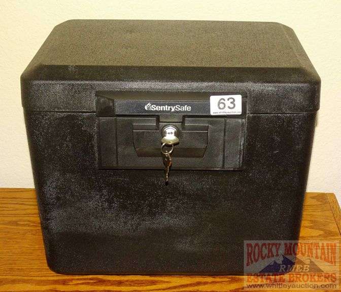 Sentry Safe Fireproof Locking Box W/ Key. 13x16x10. - Rocky Mountain ...