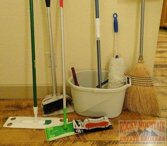 Mop & Bucket, Broom, Swiffer, Dusters & More. - Rocky Mountain Estate ...