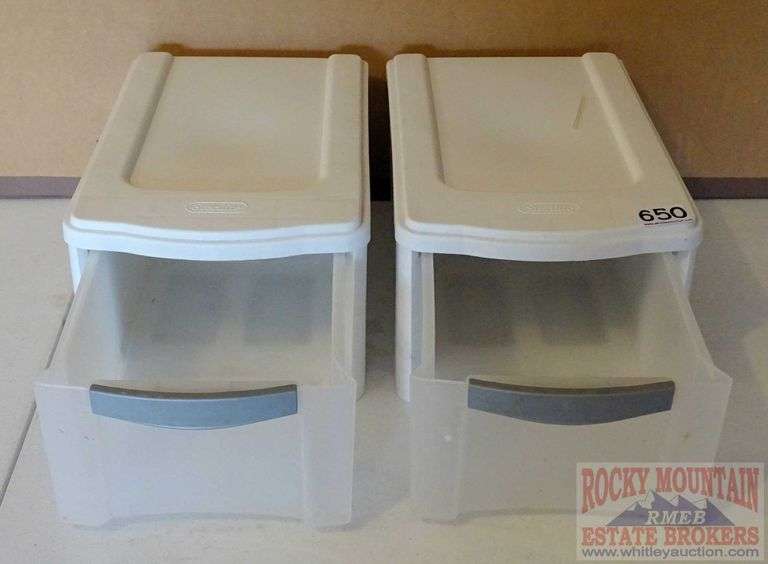 2 Drawer Stacking Storage Drawers. Each drawer is 6"X9"X9". - Rocky ...
