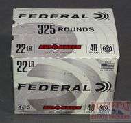 325 Federal .22LR 40 Grain Cartridges. - Rocky Mountain Estate Brokers Inc.