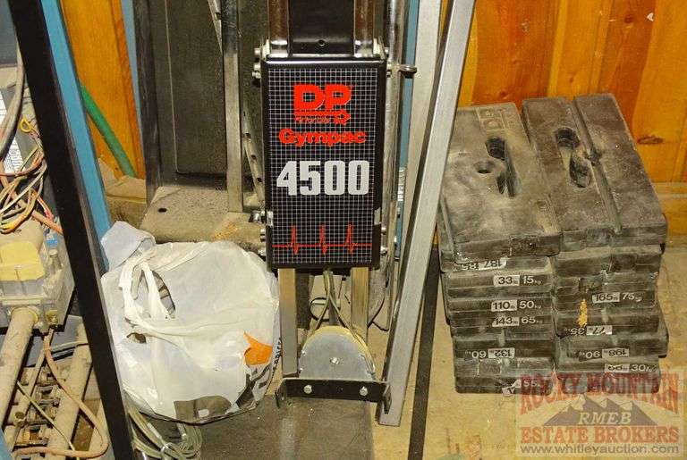 DP Gympac 4500 W/ Weights. This appears to have all the pieces. Come ...
